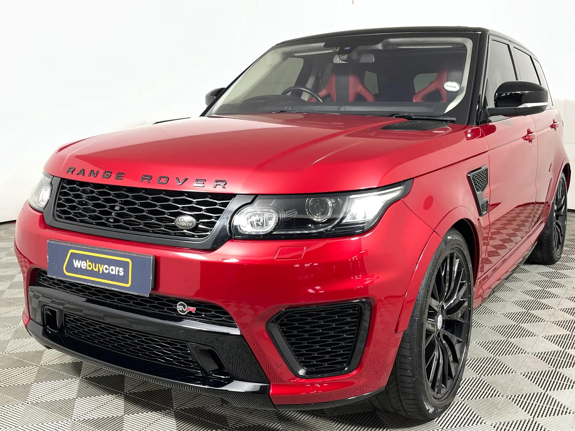 Land Rover Range Rover Sport 5.0 V8 Supercharged SVR for sale in ...